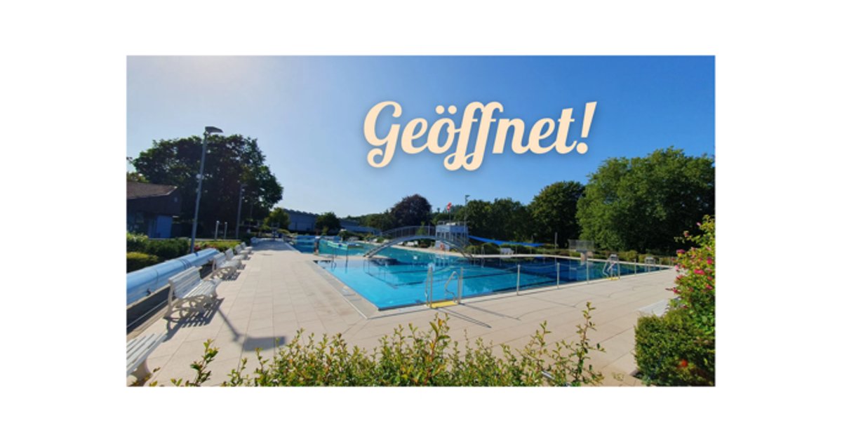 Freibad Niederselters hat geöffnet | Gemeinde Selters-Taunus